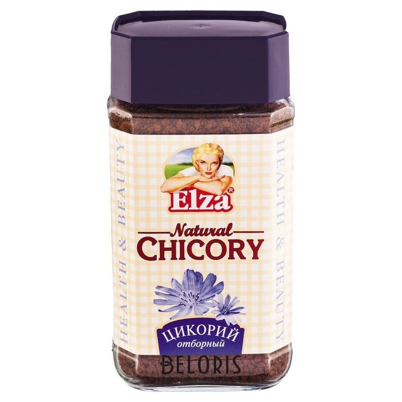 Цикорий гранулированный Elza Natural Chicory стекл. банка 100г ...